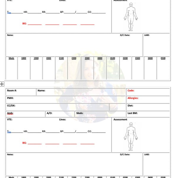Shift Report Sheet - Etsy