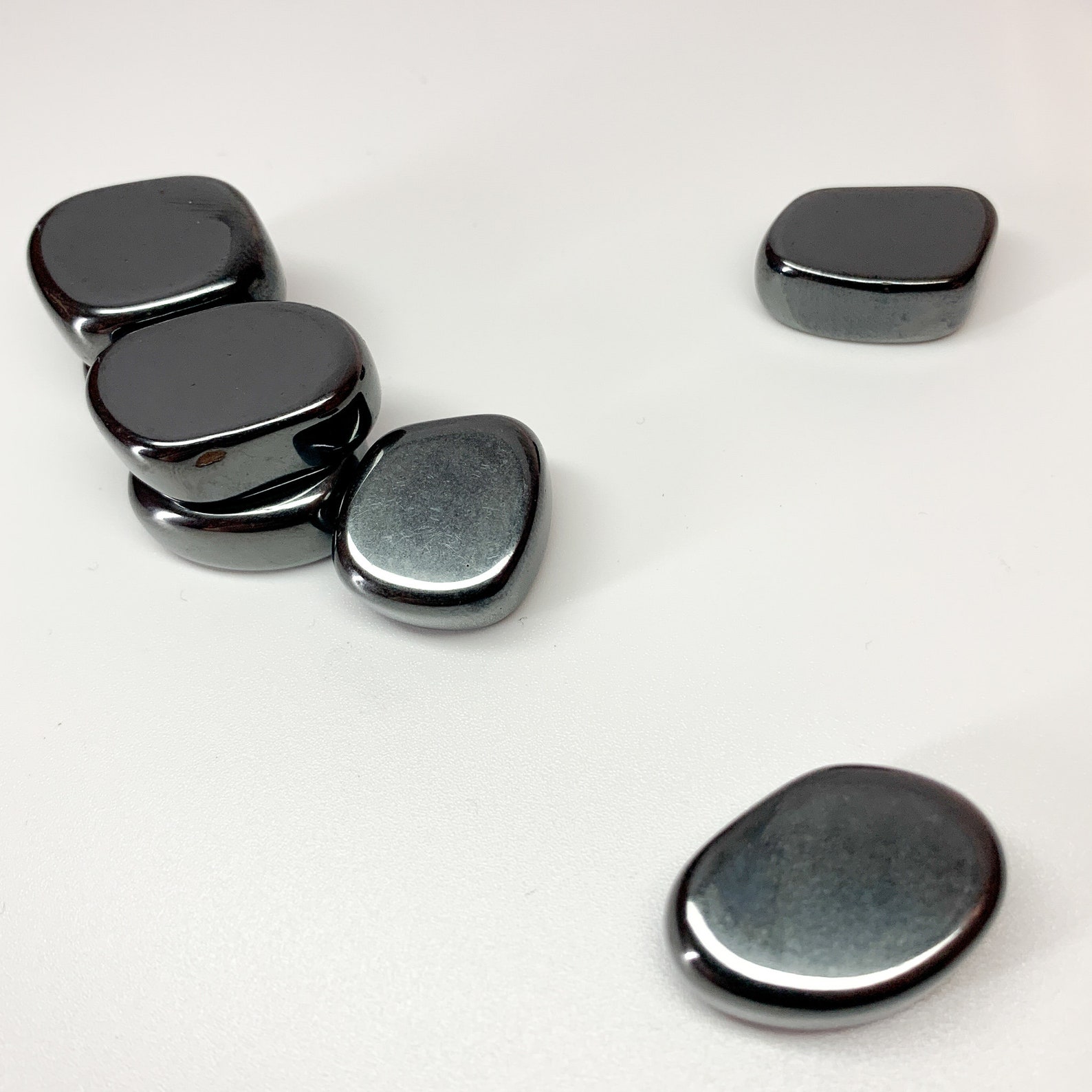 1 set Hematite Magnetic Crystals Fidget Stones Hematite | Etsy