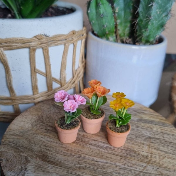 Miniature Flower Pot - Etsy