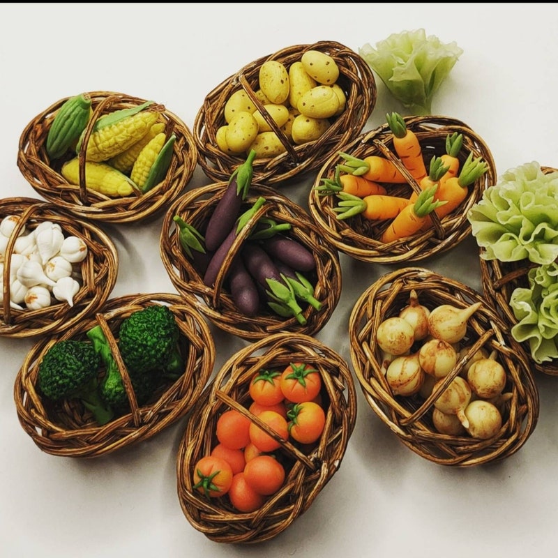 Miniature Vegetables - Etsy