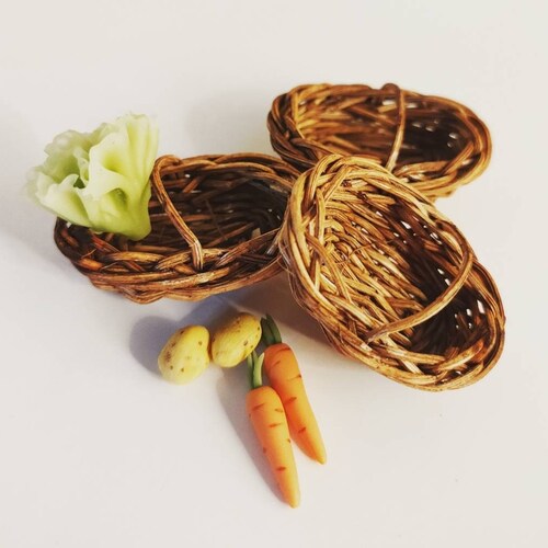 Basket Miniature - Etsy