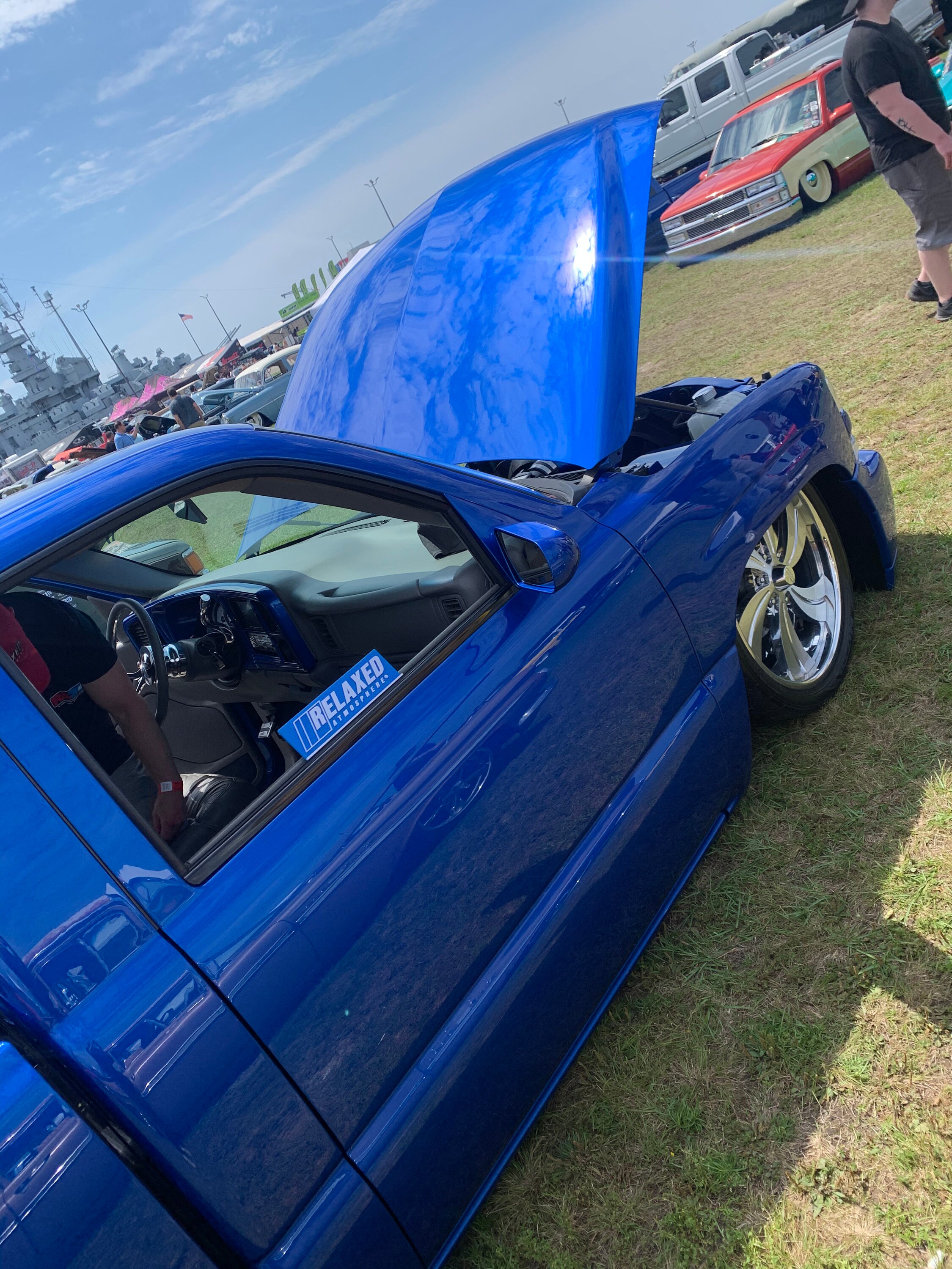 RELAXED ATMOSPHERE Custom Vehicle Display Plaque, Perfect for Car Shows ...