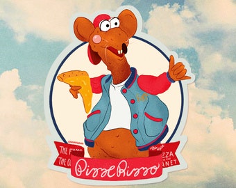 Rizzo the Rat Decal - Etsy