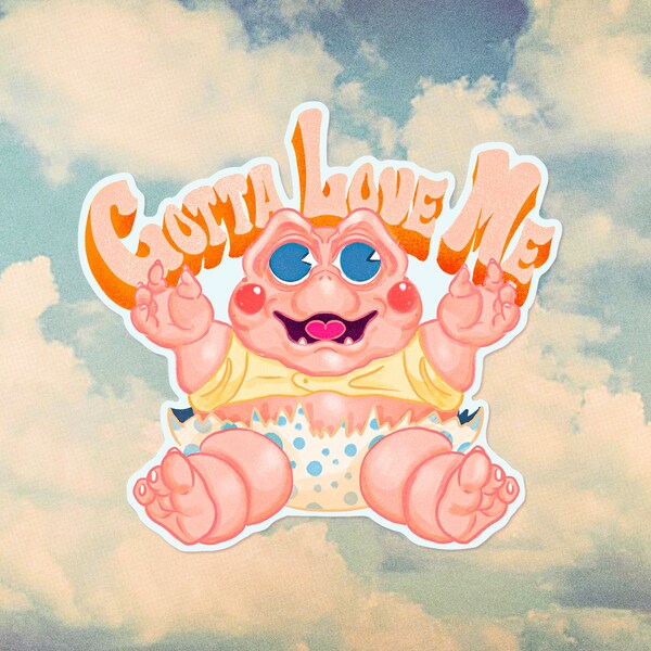 Baby Sinclair Stickers - Etsy