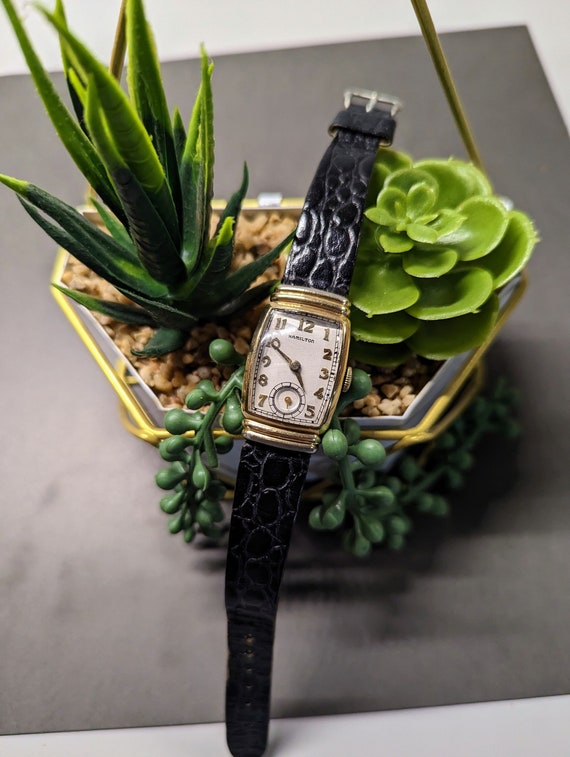 vintage hamilton hand wind - Gem