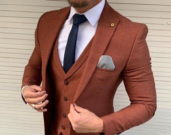 Rustic Wedding Suit - Etsy