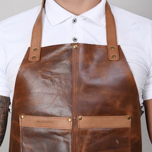 Customized Leather Apron Apron for Men Designer Apron Protective ...