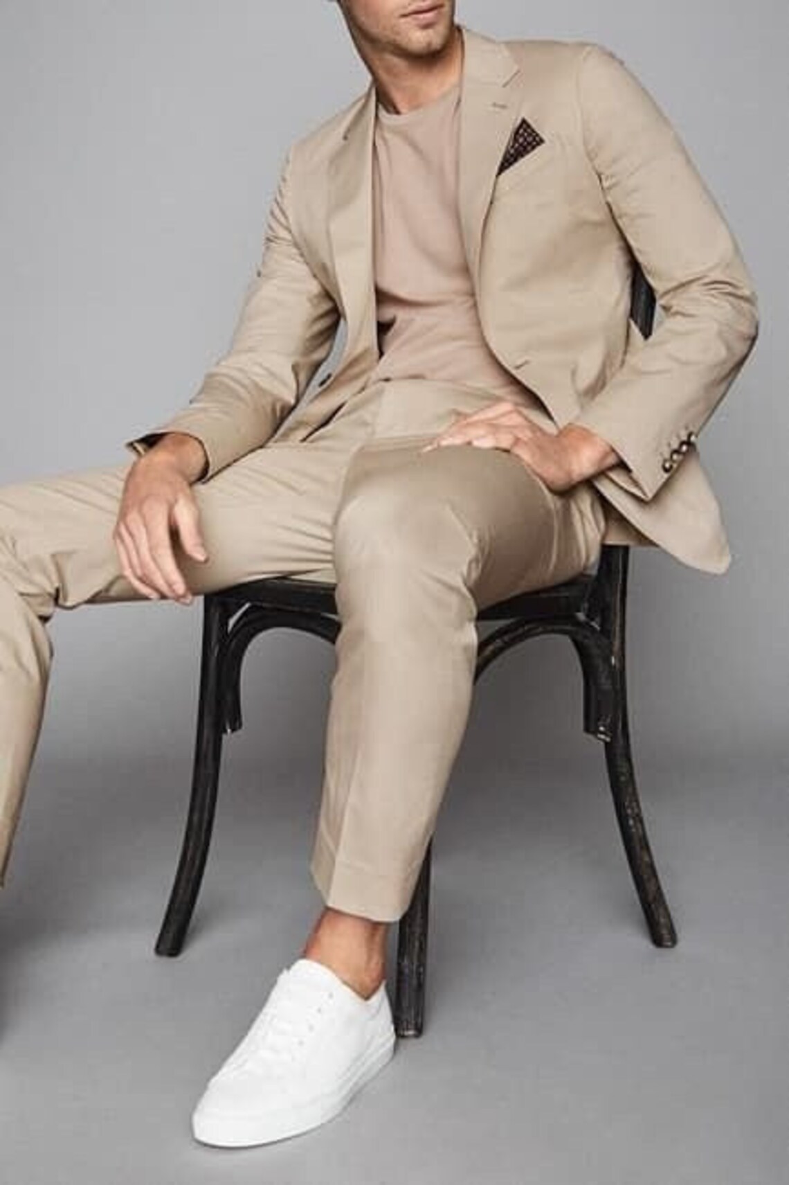 Beige Man Suit-summer Suit-2 Piece Suit-wedding Suit-dinner - Etsy