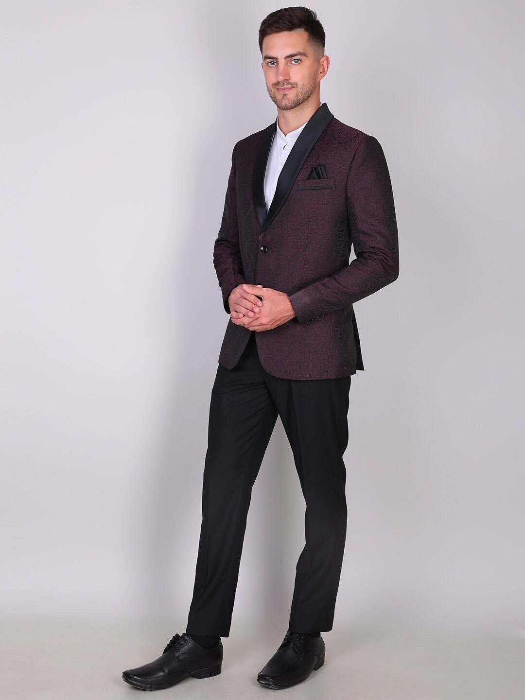 Man Paisley Wedding Suit for Groom and Groomsmen, Dinner, Party, Prom ...