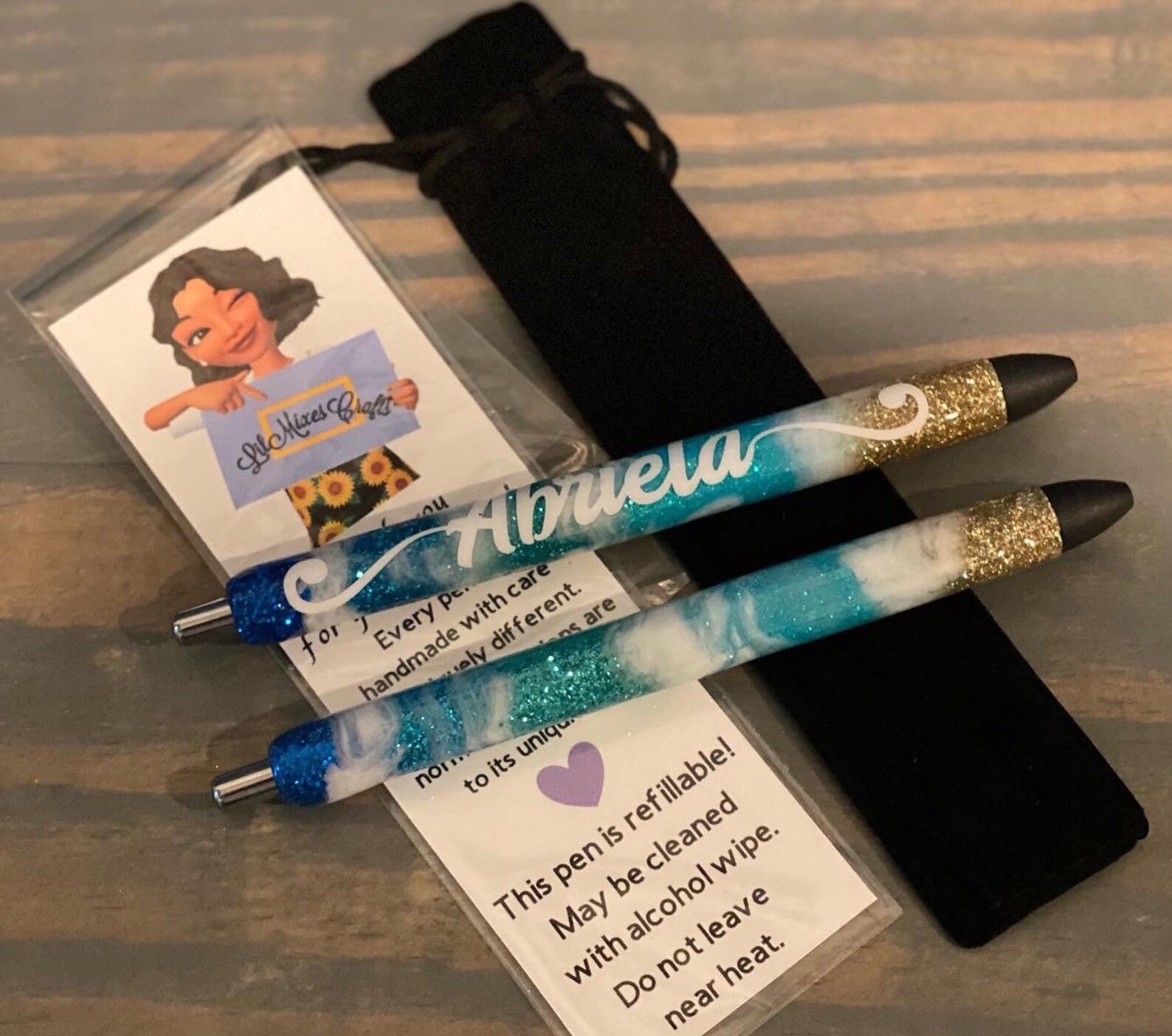 Personalized Beach Pens With and Without Waves! - Etsy