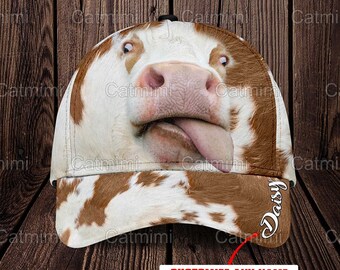 Cattle Cow Cap - Etsy