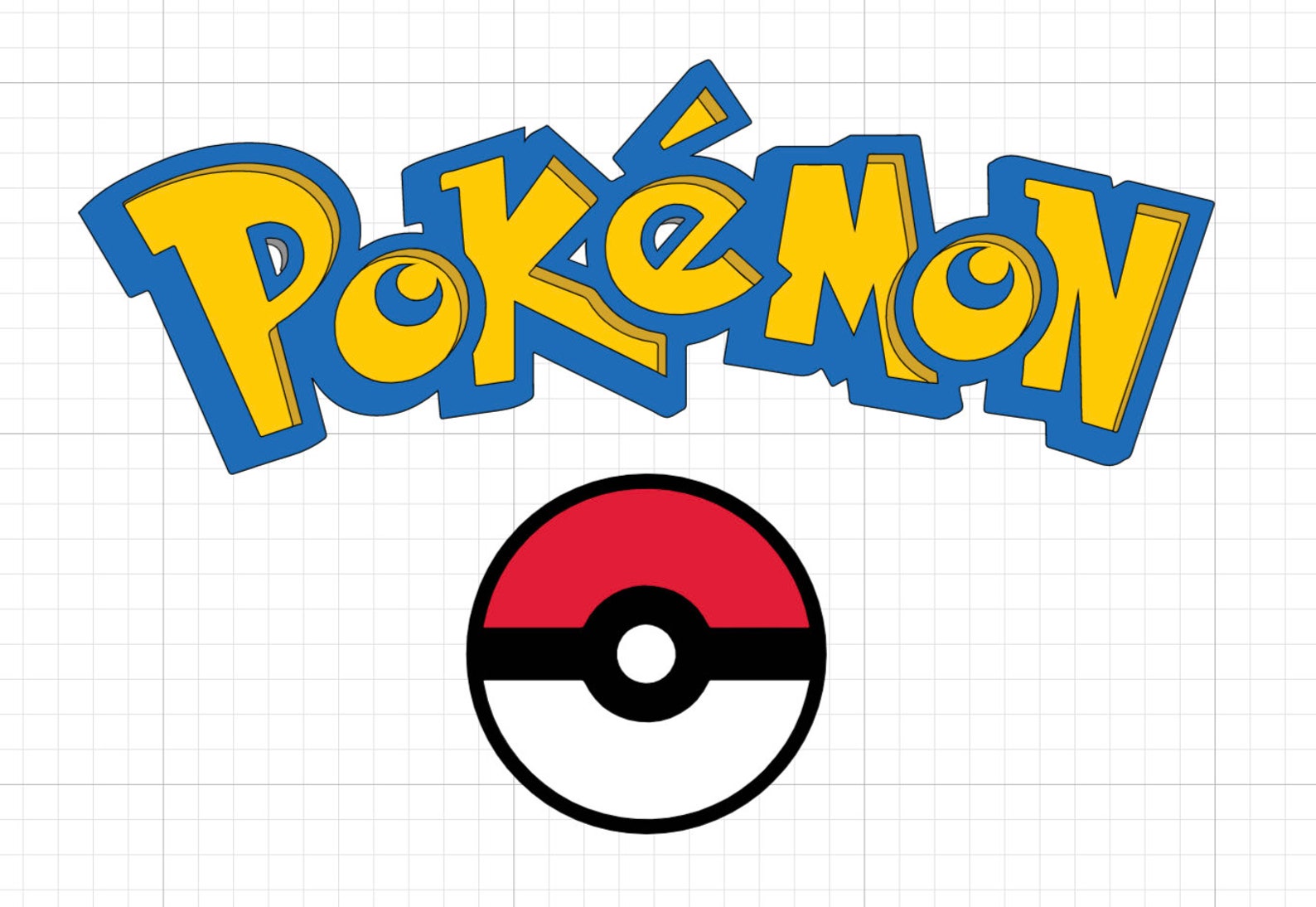 Pokemon logo Pokeball SVG PNG EPS Dxf Clip Art for Die Cut | Etsy