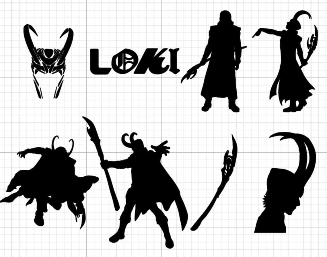 Loki Svg Loki Helmet Svg Loki's Mask Svg Cut File for | Etsy