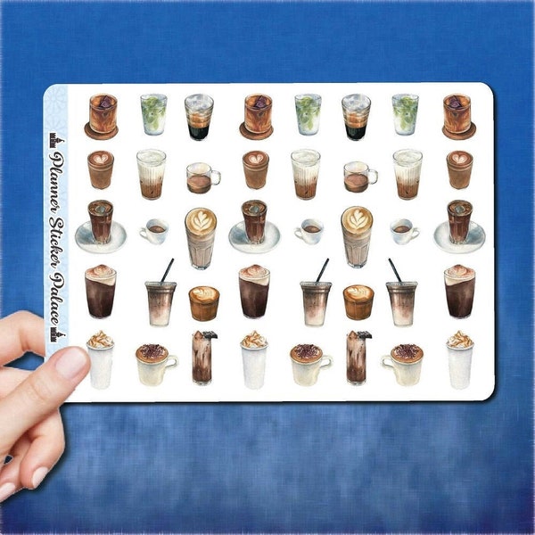 Coffee Planner Stickers - Etsy