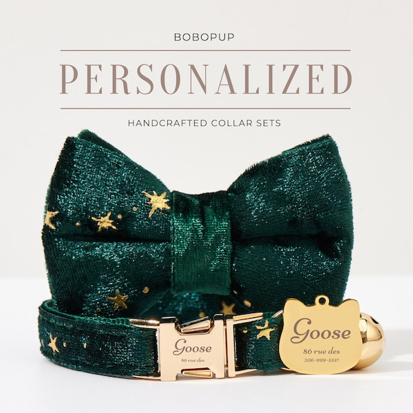 Fancy Cat Collar - Etsy