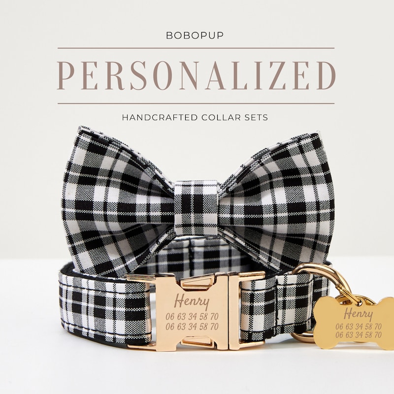 Silver Bow for Dog Collar - Etsy