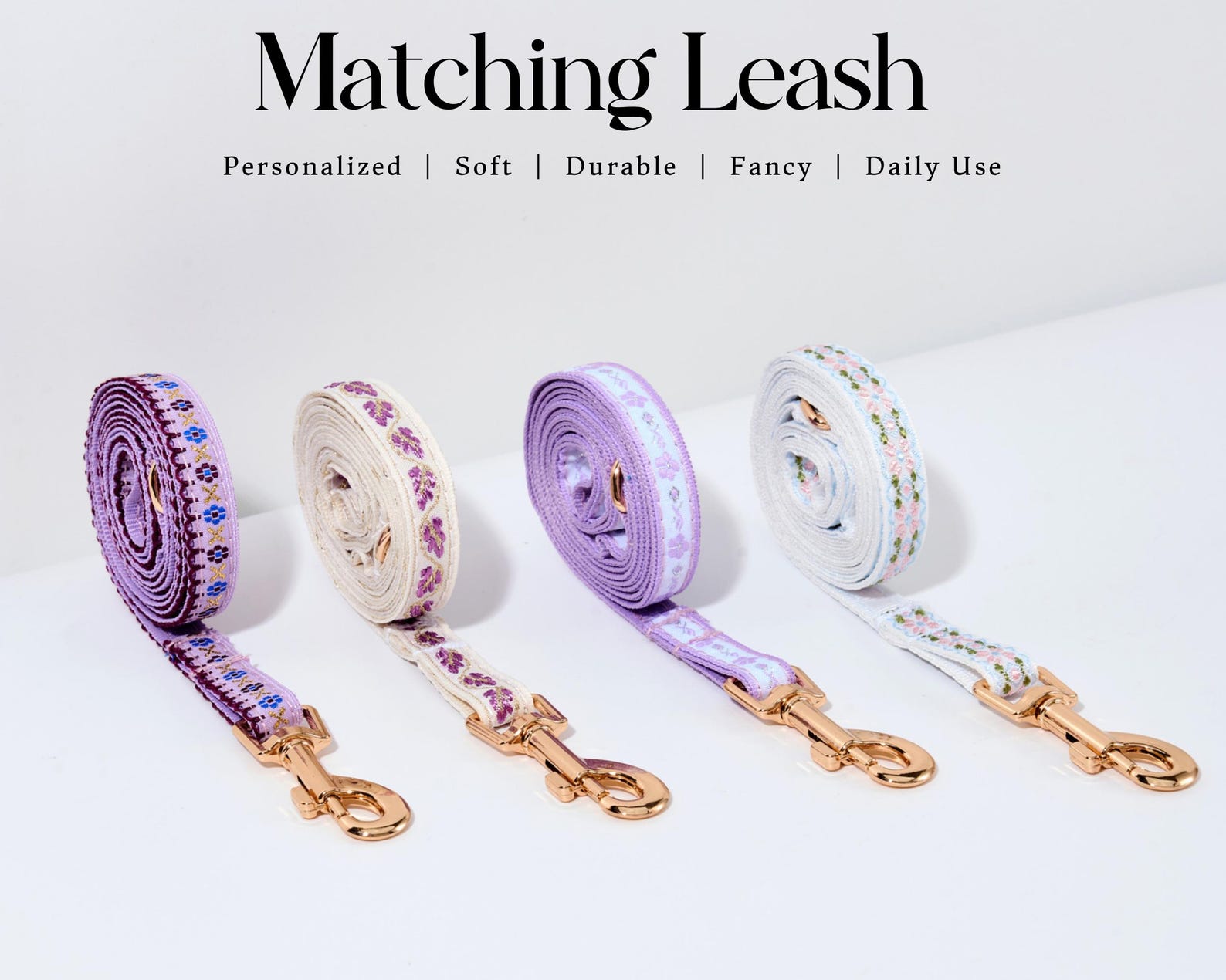 Fancy Pet Collar Leash for Cat Birthday Gift,personalized Puppy Collar ...