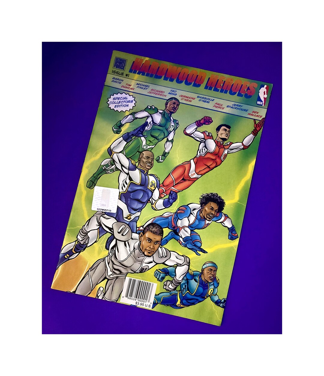 Hardwood Heroes #1 Ultimate Sports Entertainment, NBA Comic Book ...