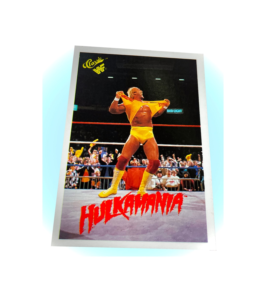 Hulk Hogan: Hulkamania 1990 Classic WWF/ WWE Trading Card - Etsy