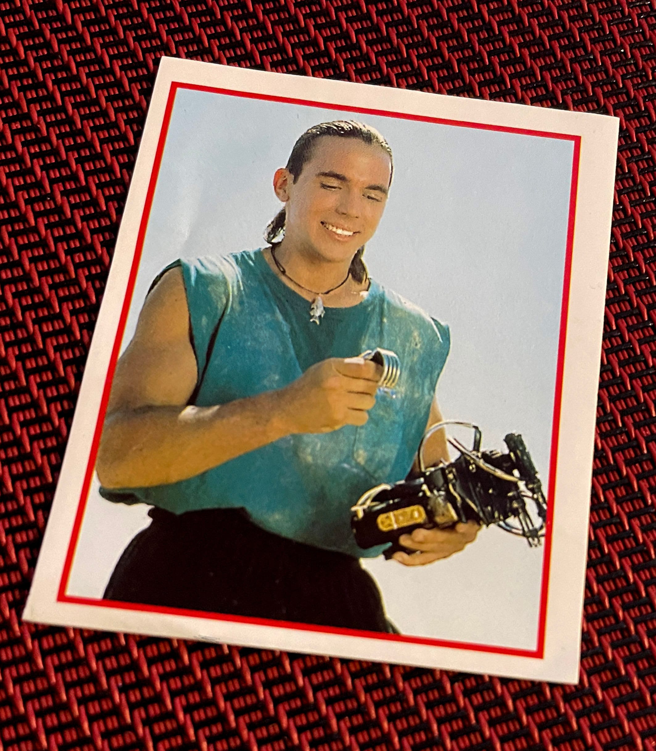 Power Rangers /green Ranger 1994 Merlin Trading Cards Very - Etsy