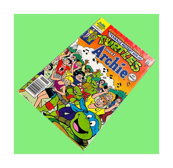 Teenage Mutant Ninja Turtles Meets Archie TMNT Archie | Etsy