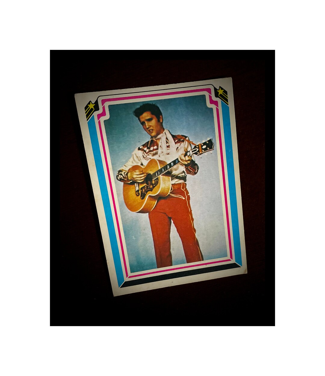 Elvis Presley 1978 Boxcar Enterprises Facts Trading Card, Free Shipping ...