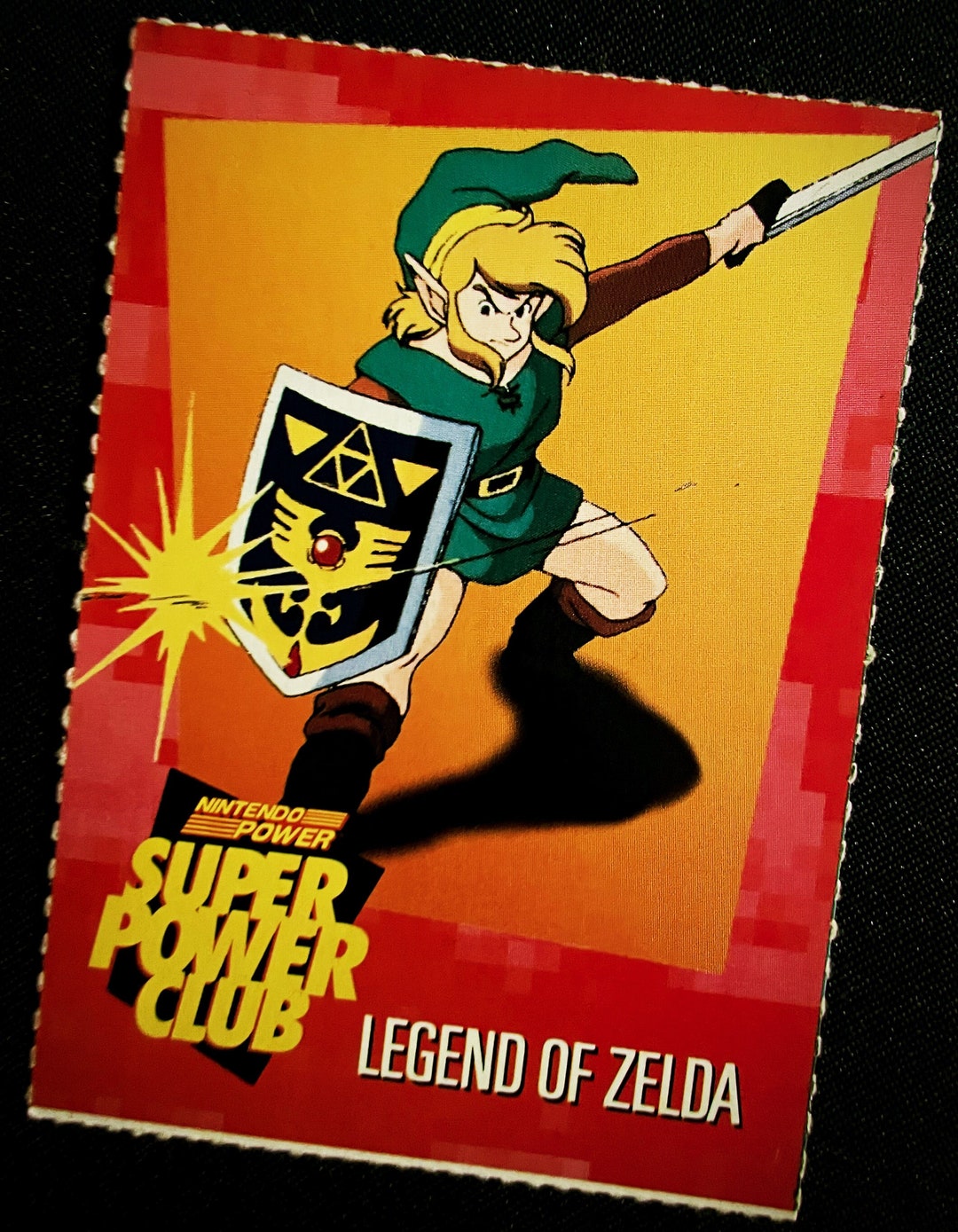 The Legend of Zelda, Nintendo Super Power Club Card /nintendo Power ...