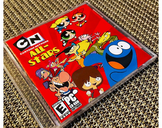 Cartoon Network All-stars: the Powerpuff Girls, PC CD-ROM, 4 Games on 1 ...