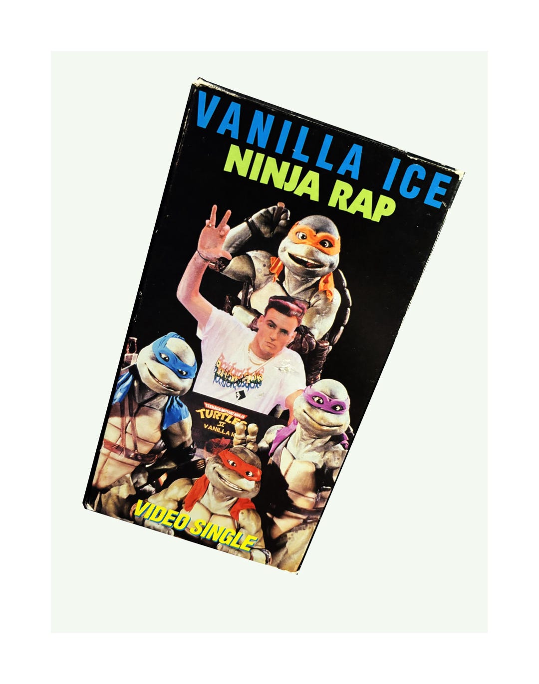 Teenage Mutant Ninja Turtles & Vanilla Ice - Ninja Rap Music Video ...