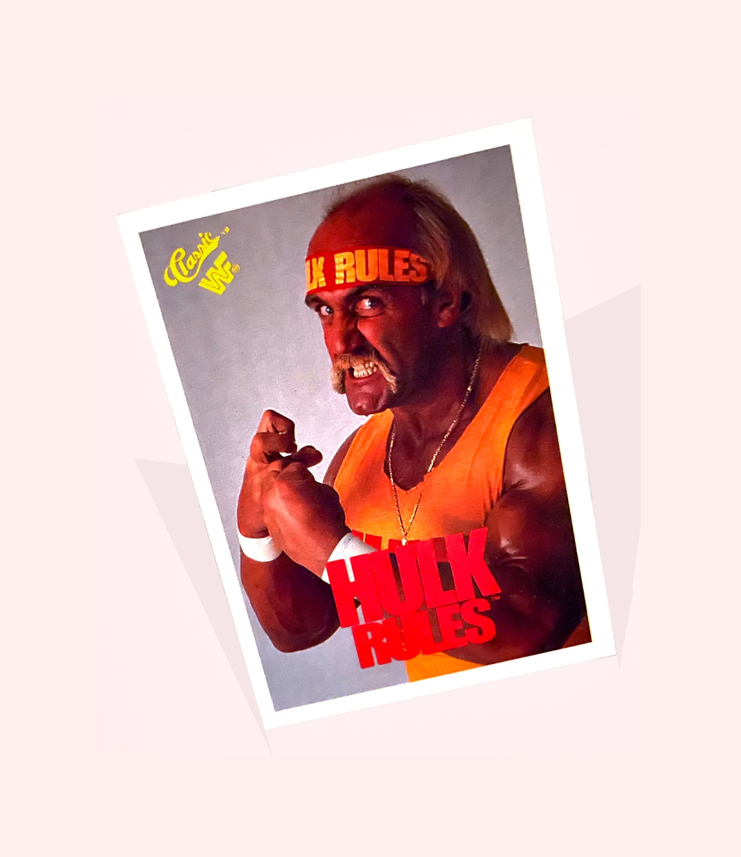 Hulk Hogan: Hulk Rules 1990 Classic WWF /WWE Trading Card, Free U.S ...