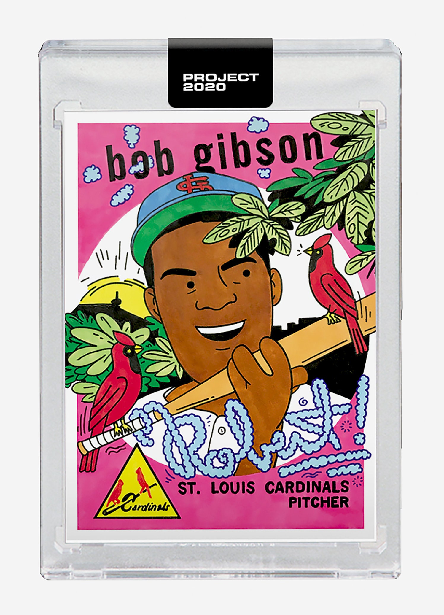 Bob Gibson 1959 Topps Project 2020 by Ermsy, Awesome Card, HOF, Free ...