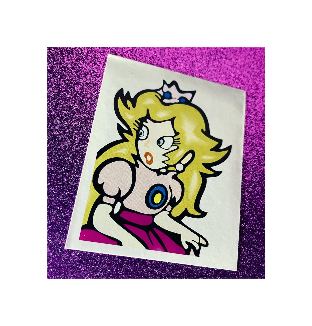 Princess Peach 1992 Merlin Card /sticker Official Nintendo Brand, Rare ...