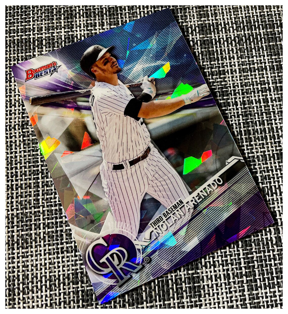 Nolan Arenado (2017) Bowman’s Best Atomic Refractor W/top Loader, Free ...