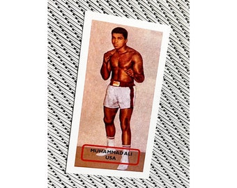 Muhammad Ali Card - Etsy