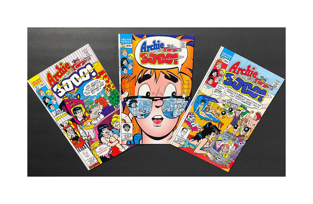Archie 3000 Archie Comics 1989 Issues 1 2 & 3, Awesome Comics, Free ...
