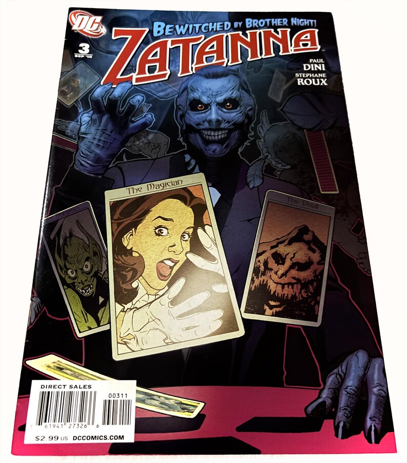 Zatanna: Bewitched by Brother Night #3, DC Comics (2010) Paul Dino ...