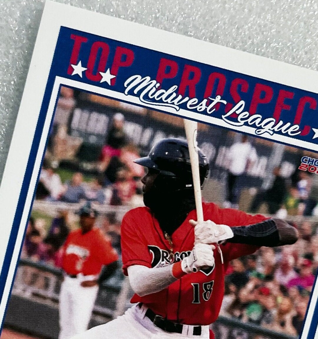 Elly De La Cruz (2022) Minor League /midwest League Top Prospects Card, Minor League Rookie ...