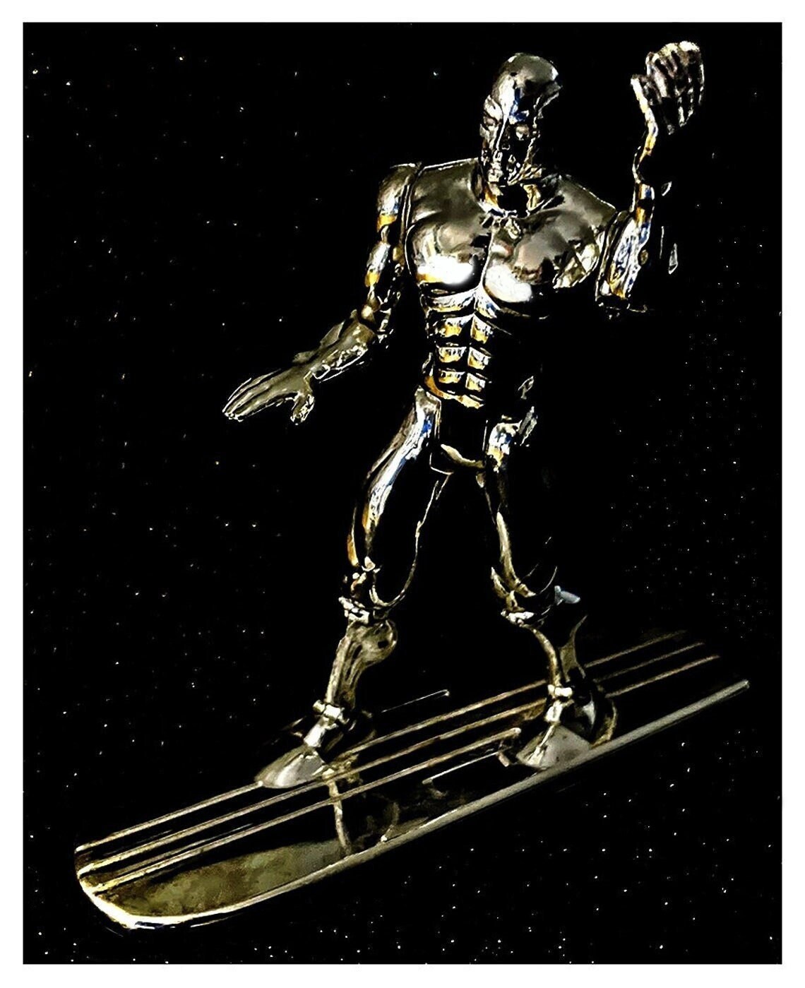 Silver Surfer Action Figure Toy Biz 1994 Marvel Comics | Etsy