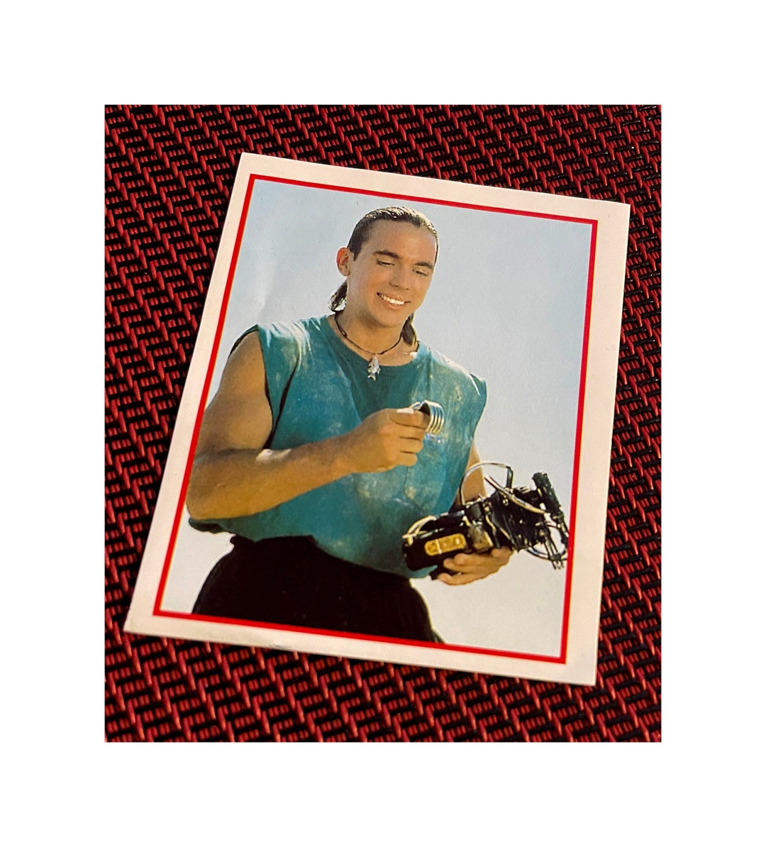 Power Rangers / Green Ranger (1994) Merlin Trading Card W/top Loader ...