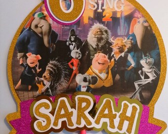 Sing Cake Topper | Etsy UK