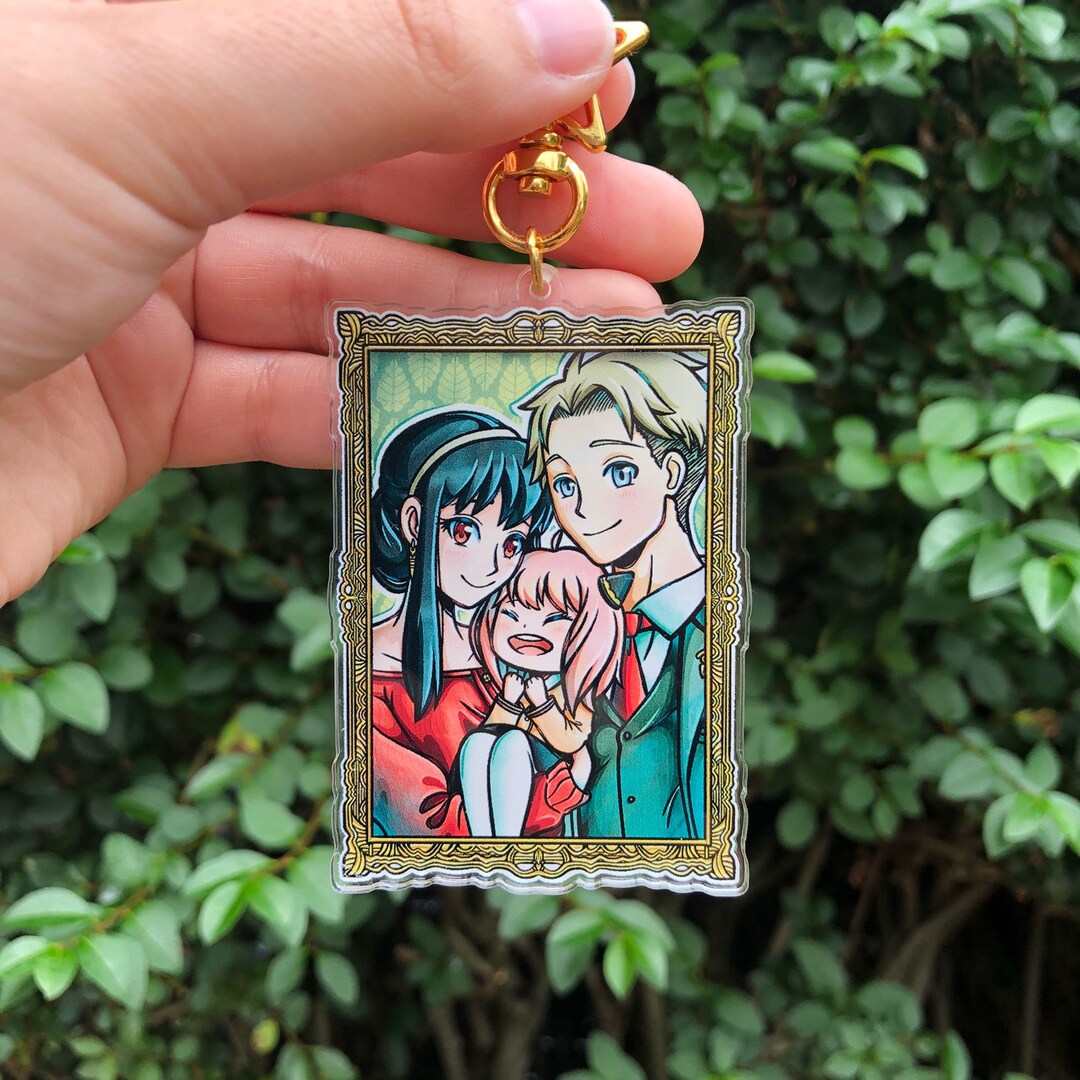 Spy X Family Portrait Double-sided Acrylic Charm - Etsy