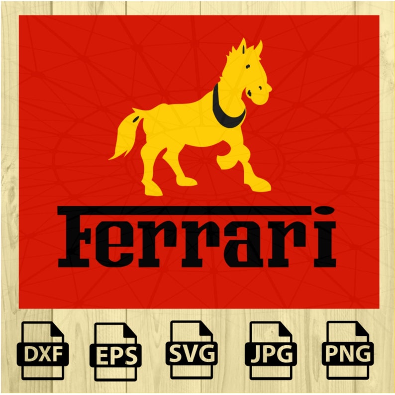 Logo Fun Ferrari, Desing Ferrari Logo Fun, Desing Donkey Logo, Ferrari ...
