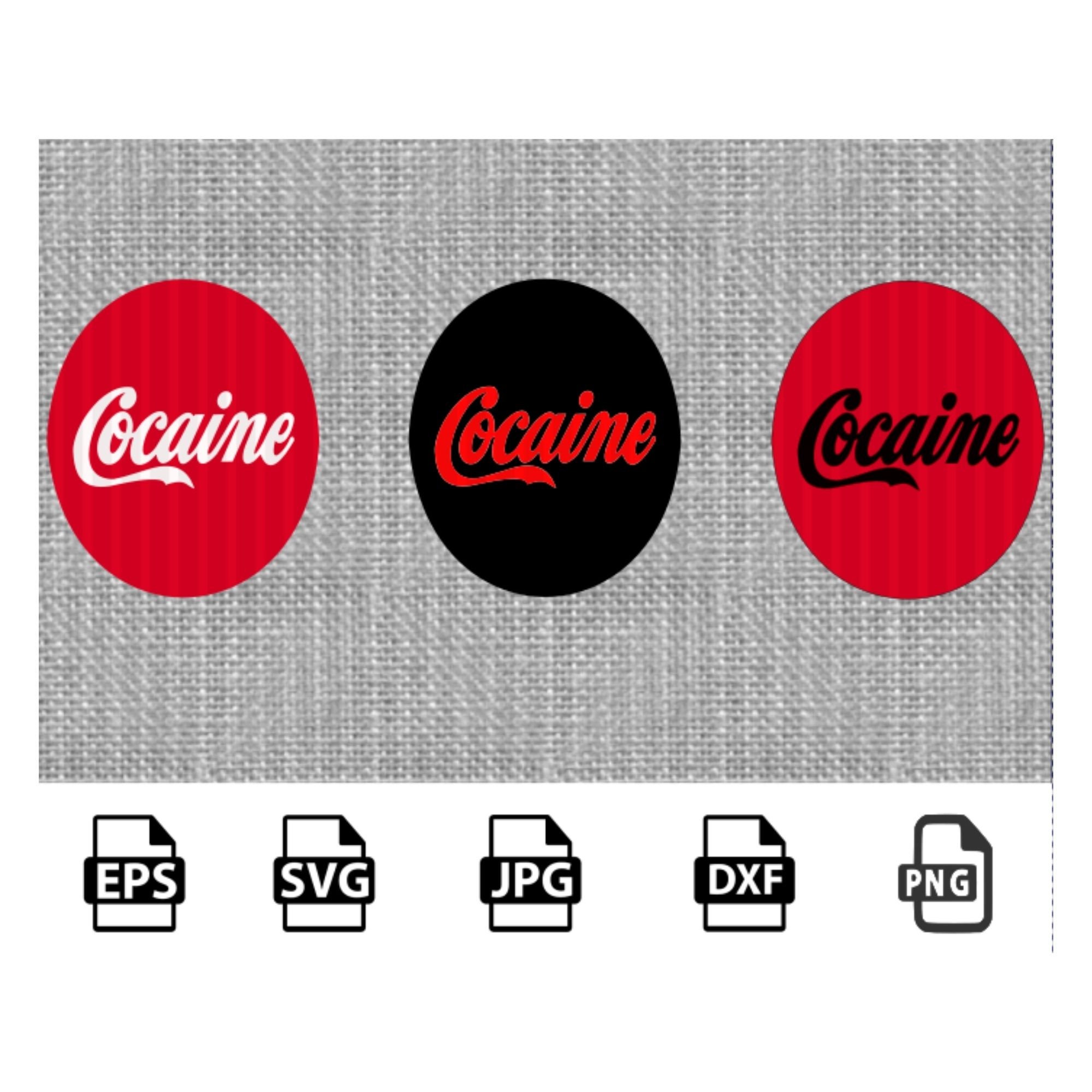 Logo Cocacola Parody, Cocaine Logo, Drugs Logo, Desing Drugs Logo ...