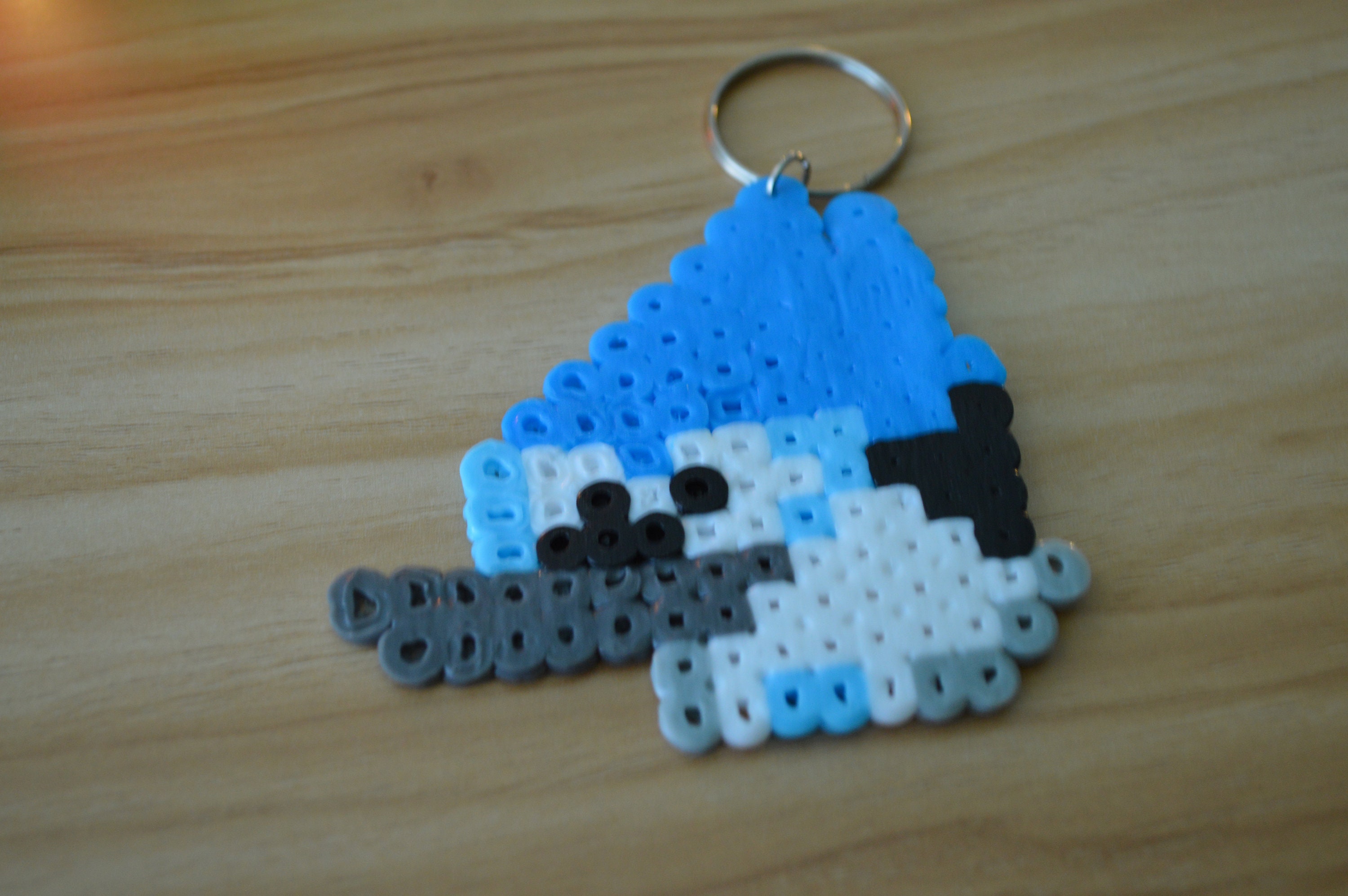 Regular Show Mordicai and Rigby Face Keychains - Etsy