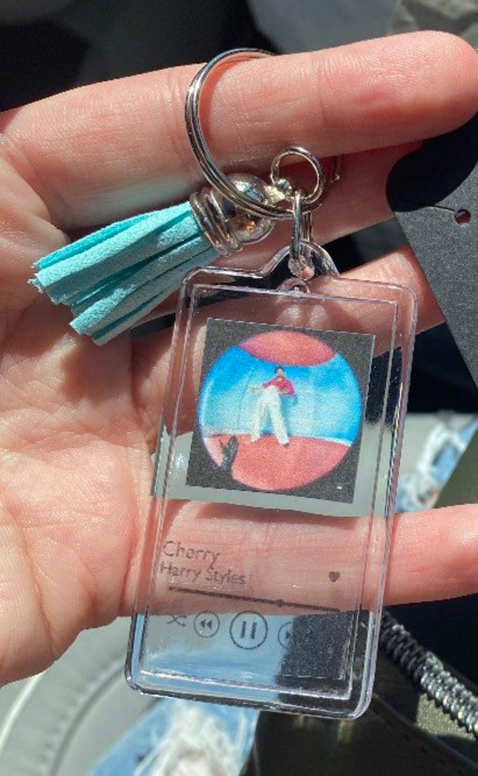 Custom Clear Spotify Song Keychain - Etsy