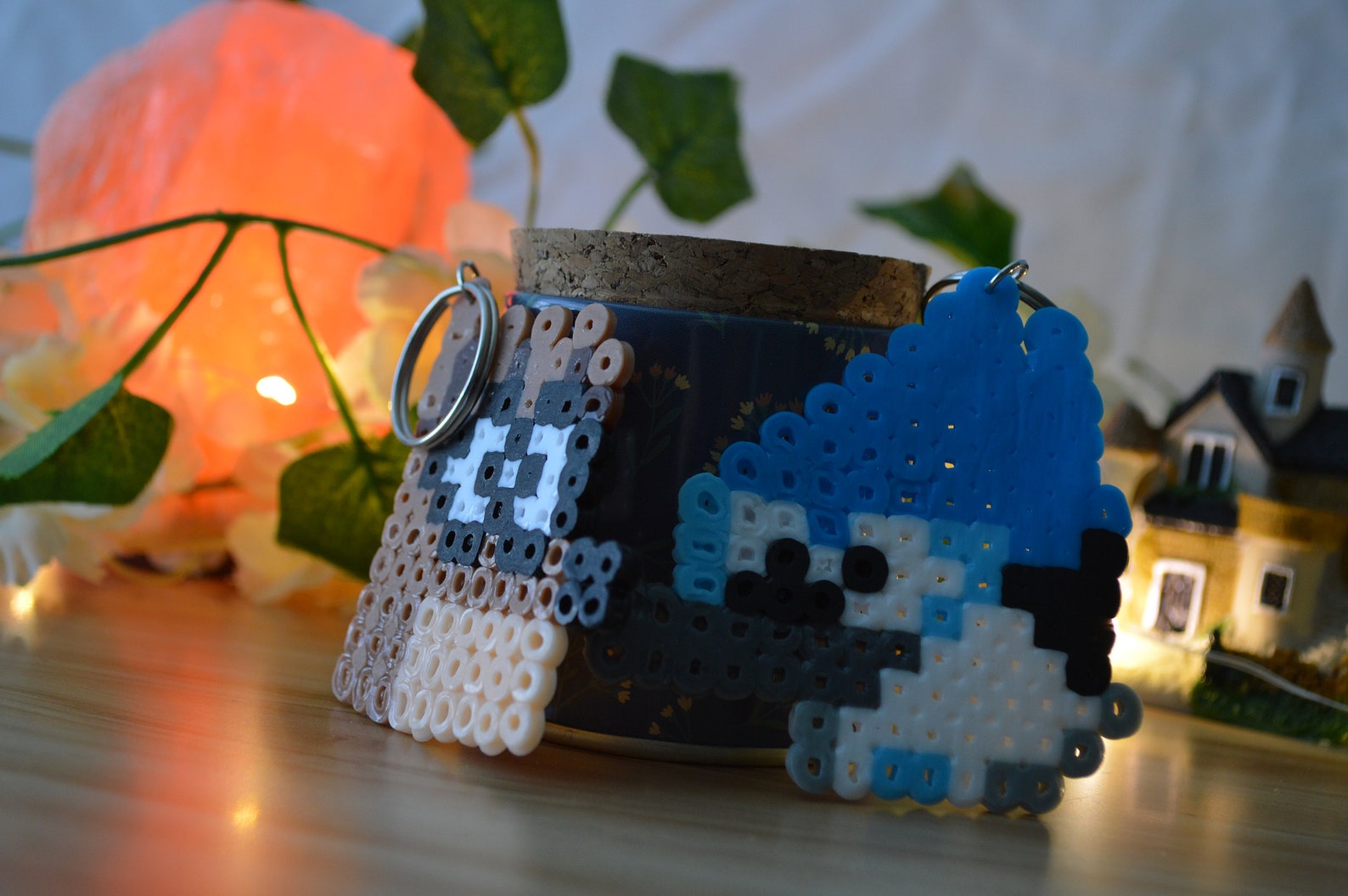 Regular Show Mordicai and Rigby Face Keychains - Etsy
