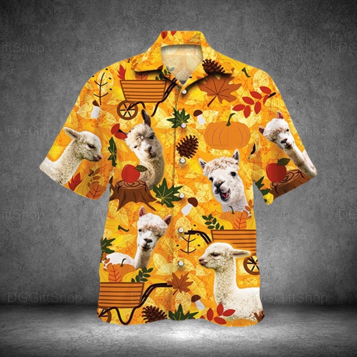 Alpaca Hawaiian Shirt sold by Aledarkwagowon Jimoh | SKU 7388231 ...