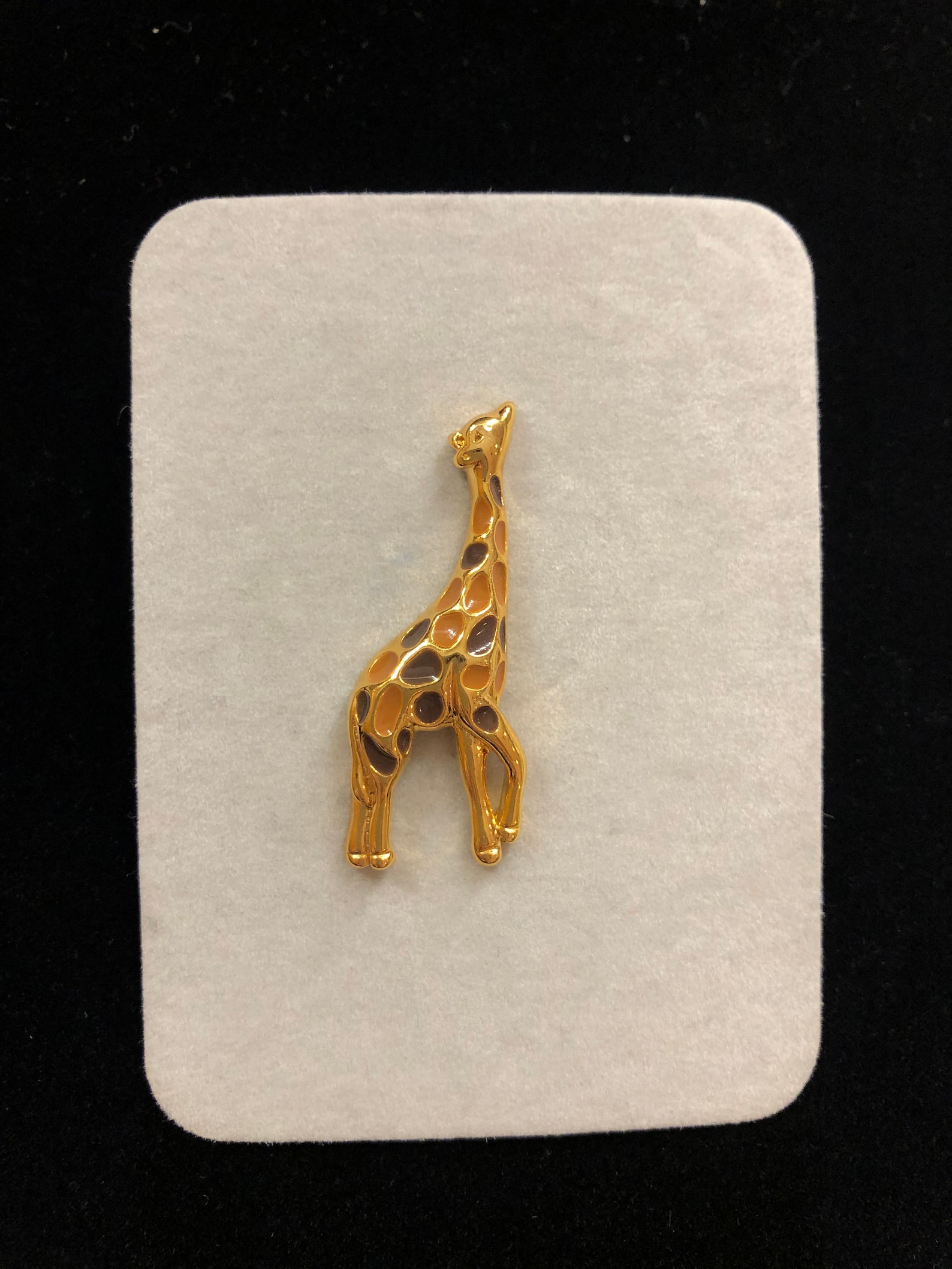 Giraffe Pin Make a Set With the Giraffe Brooch - Etsy
