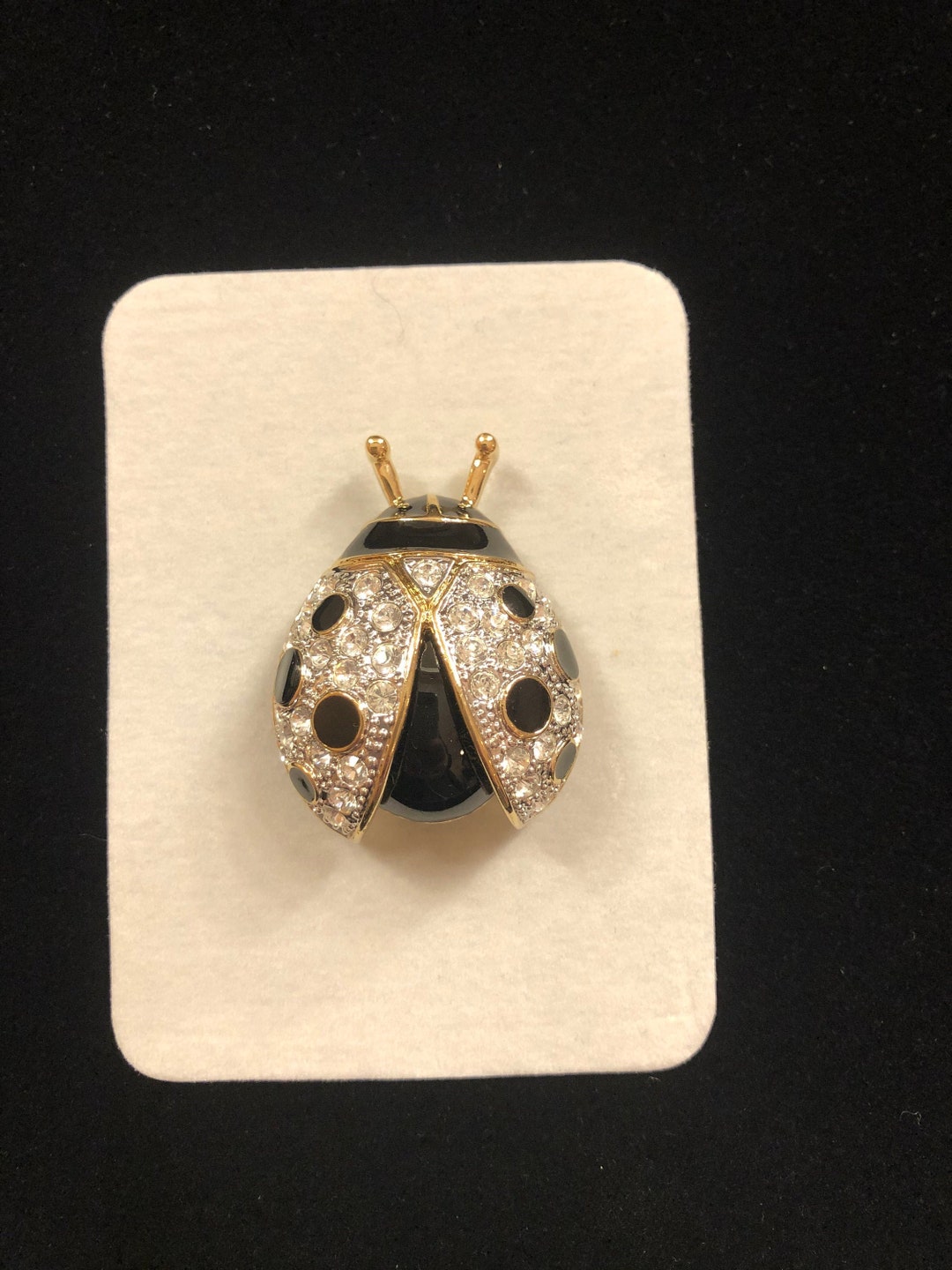 Stunningly Sparkly Ladybird Brooch! - Etsy