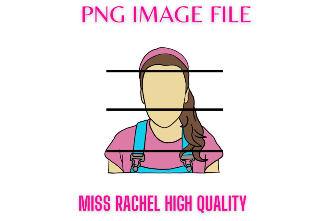 Miss Rachel Digital Download PNG File - Etsy